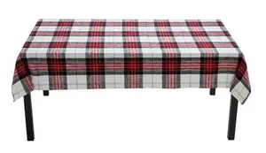 TAG Lodge Plaid Tableclothperfect For Christmas Dining Decor