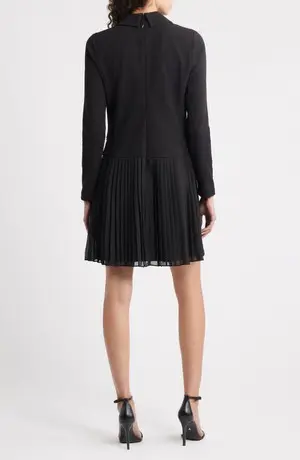 Julia Jordan Double Breasted Long Sleeve Coat Dress