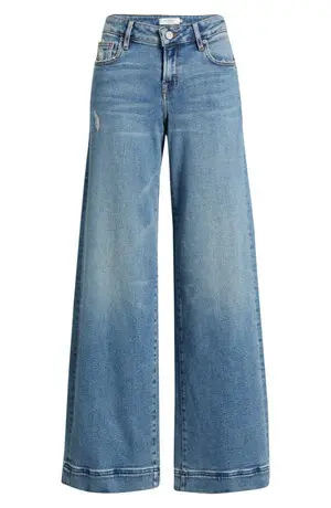 HIDDEN JEANS Low Rise Wide Leg Jeans
