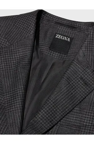Zegna Sport Coat - Grey/black