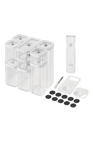 ZWILLING Fresh & Save 13-piece Cube Set & Vacuum Pump Set - Clear