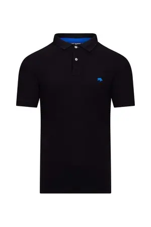 RAGING BULL Multipack Polo Shirt - Black/white/denim