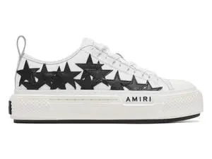 Amiri Stars Court Low - White/black