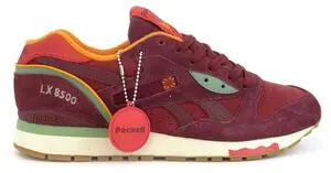 REEBOK Lx 8500 Packer Sneakers Four Seasons Autumn - Burgundy/red/gold