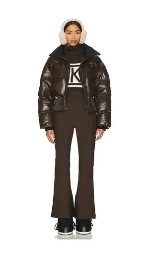 Perfect Moment Auretta Puffer Jacket - Chocolate