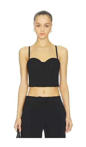 FLEUR DU MAL Terry Cropped Hamptons Top