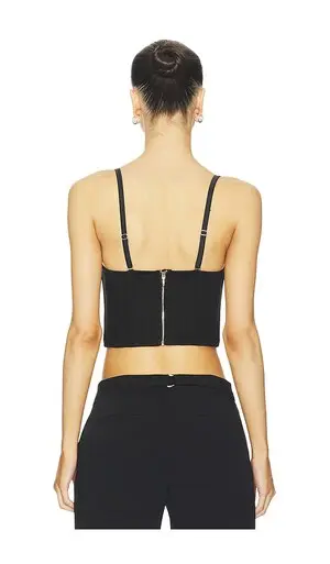 FLEUR DU MAL Terry Cropped Hamptons Top