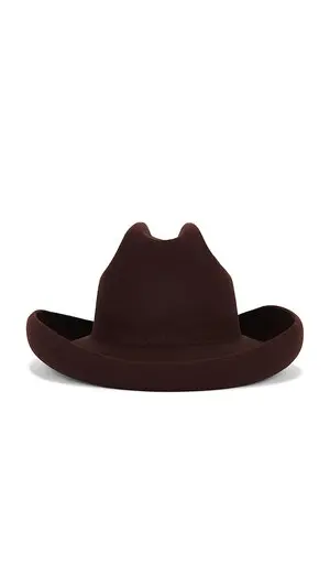 Lack Of Color Blaze Cowboy Hat - Chocolate