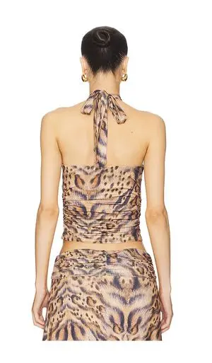 RUNAWAY THE LABEL Keeley Halter Top