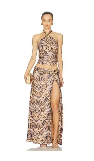 RUNAWAY THE LABEL Keeley Halter Top