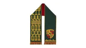 Aimé Leon Dore X Porsche Wool Racing Scarf - Green