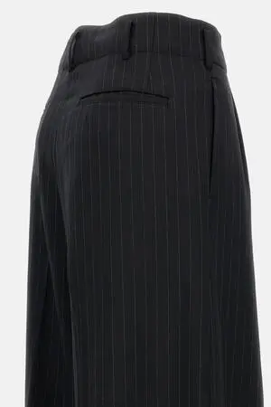 Comme Des Garçons Pinstriped Trousers
