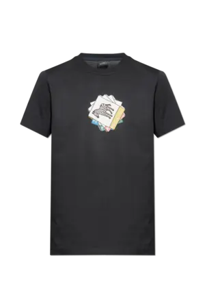 Paul Smith T-shirt With Colorful Print - Black
