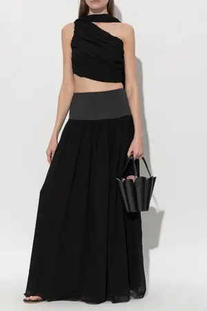 Posse Solene Flared Skirt - Black