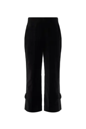 Posse Quincy Velvet Trousers - Black