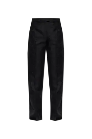 Etro Jacquard Creased Trousers