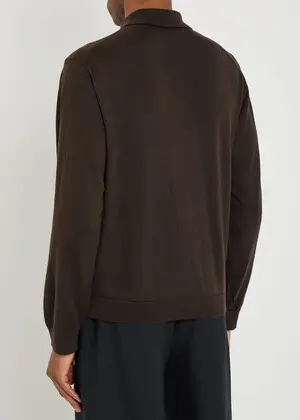 Our Legacy Argyle Intarsia Wool Polo Shirt