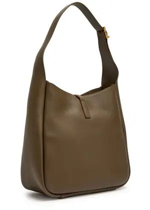 Saint Laurent Le 5 À 7 Small Leather Hobo Bag - Brown