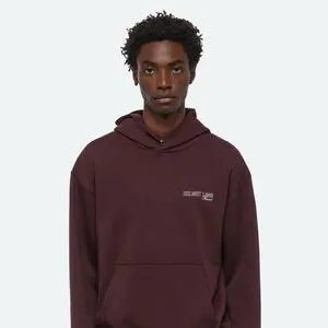 Helmut Lang Printed Skier Hoodie - Mahogany