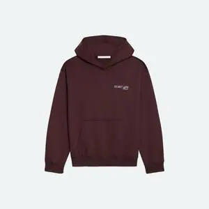 Helmut Lang Printed Skier Hoodie - Mahogany