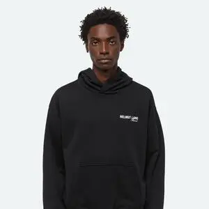 Helmut Lang Ski Map Hoodie - Black