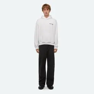 Helmut Lang Ski Map Hoodie - White