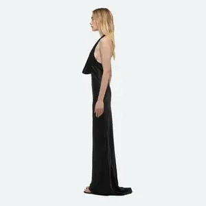 Helmut Lang Silk U-neck Dress