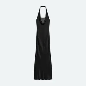 Helmut Lang Silk U-neck Dress