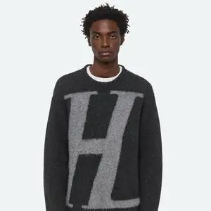 Helmut Lang Logo Crewneck