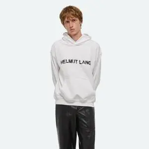 Helmut Lang Hooded Sweatshirt - White