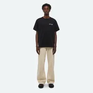 Helmut Lang Ski Map Tee - Black
