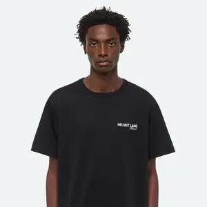 Helmut Lang Ski Map Tee - Black