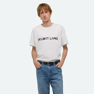 Helmut Lang Stencil Tee - White