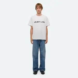 Helmut Lang Stencil Tee - White
