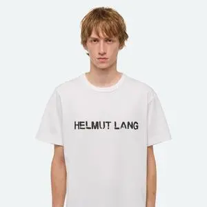 Helmut Lang Stencil Tee - White