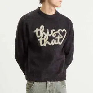 THISISNEVERTHAT Heart Logo Knit Jumper