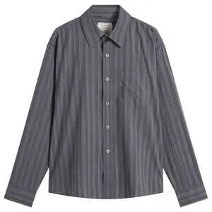 MFPEN Executive Shirt - Dark Grey Double Stripe