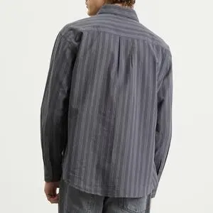 MFPEN Executive Shirt - Dark Grey Double Stripe