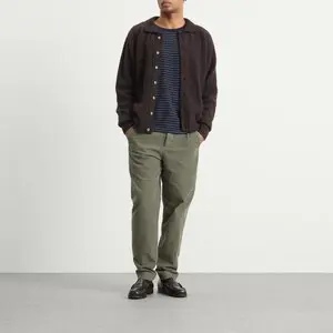 Folk Assembly Corduroy Pants - Dark Olive Cord