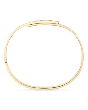 Messika 18k Move Noa Diamond Cisele Bangle Bracelet - Gold