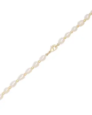 Ramy Brook Freshwater Pearl And Stone Dangle Charm Necklace
