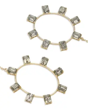Ramy Brook Stone Jewelry Alanna Circle Drop Earrings