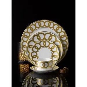 ROYAL CROWN DERBY Riviera Dream Bread & Butter Plate