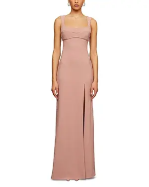Amur Round Neck Evening Dresses
