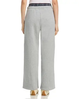 Vintage Havana French Terry Wide-leg Pants