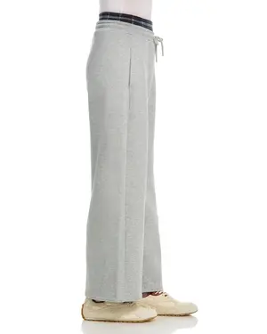 Vintage Havana French Terry Wide-leg Pants