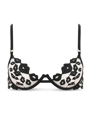 Bluebella Marian Wired Bra - Black/sheer