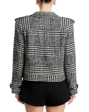 L'Agence Xoey Cropped Trench Coat