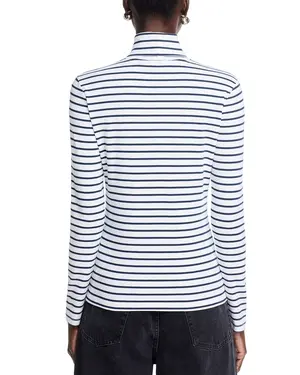 Vineyard Vines Deluxe Turtleneck Top - Baystripe