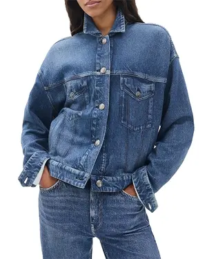 Rag & Bone Miramar Terry Trucker Jacket - Almda